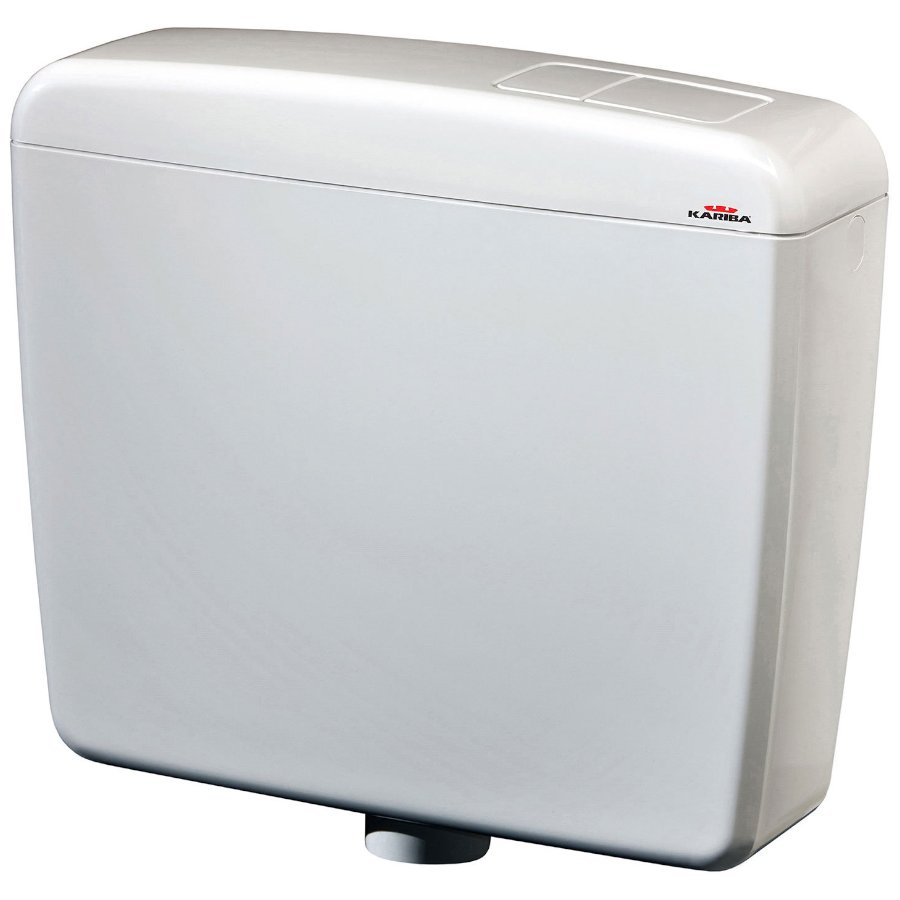 Cassetta di scarico wc esterna bagno water kariba super doppio scarico ...